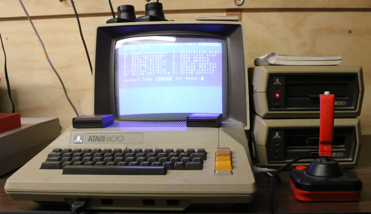 Atari 800 SN 382926 - TheRetroWagon