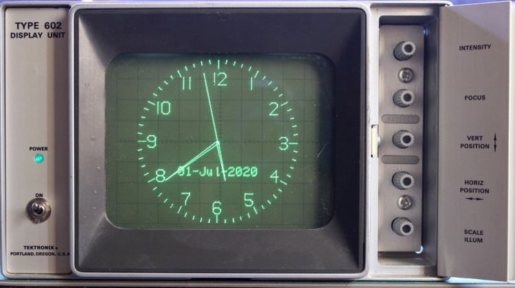AVR Oscilloscope Clock - TheRetroWagon