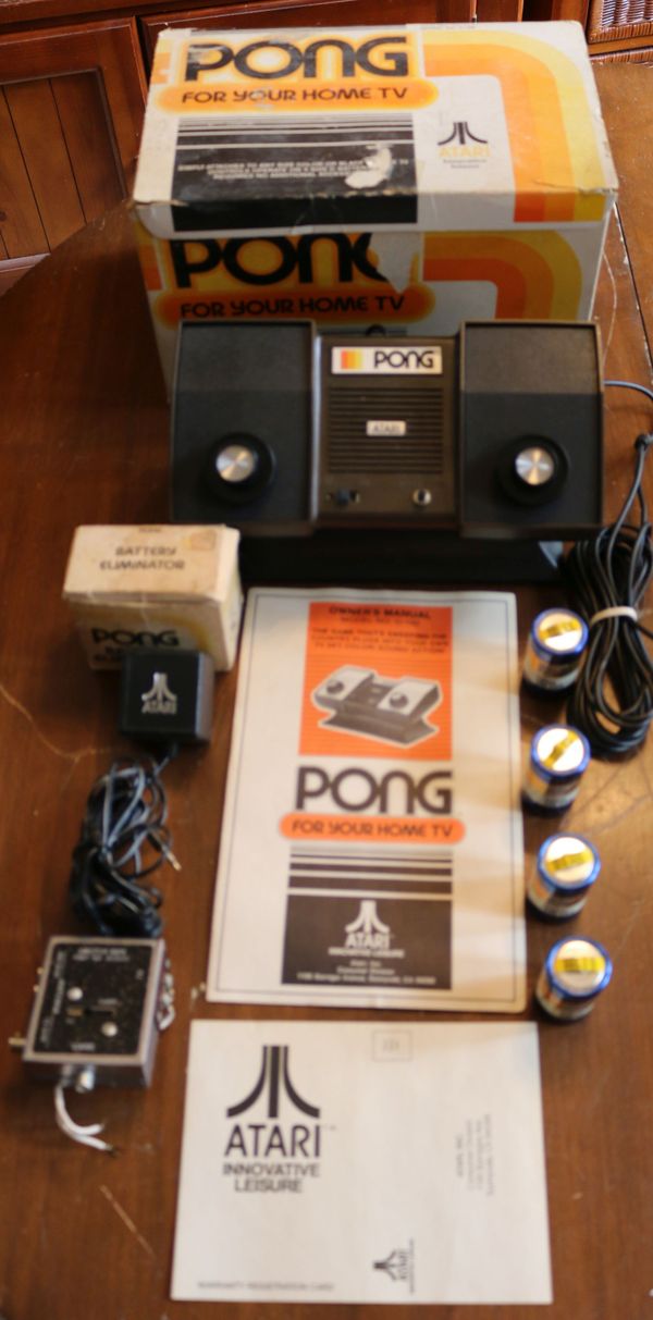 Atari Pong C-100 - TheRetroWagon